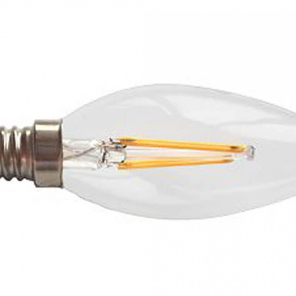 C35 Candle Bulb | 4W E14 Dimmable Flame Tip