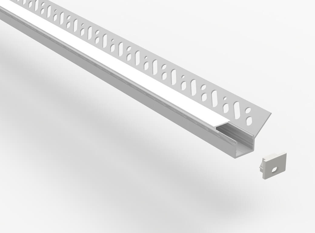 Trimless Internal Corner Profile